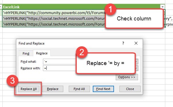 How Power Query Can Return Clickable Hyperlinks With Friendly Names To Excel 2387