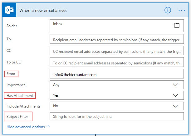 Automatically Validate E Mail Attachments With Flow And Power Bi